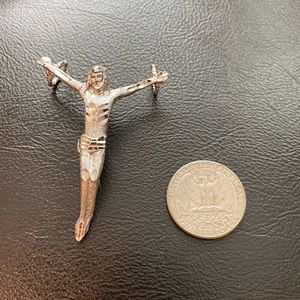 Element Shine | Jewelry | Sterling Silver Jesus Crucifix Cross Large ...